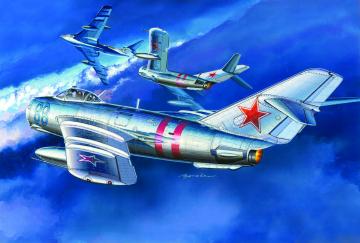 MIG-17 Fresco Soviet Fighter · Zvezda · 7318 · 1:72